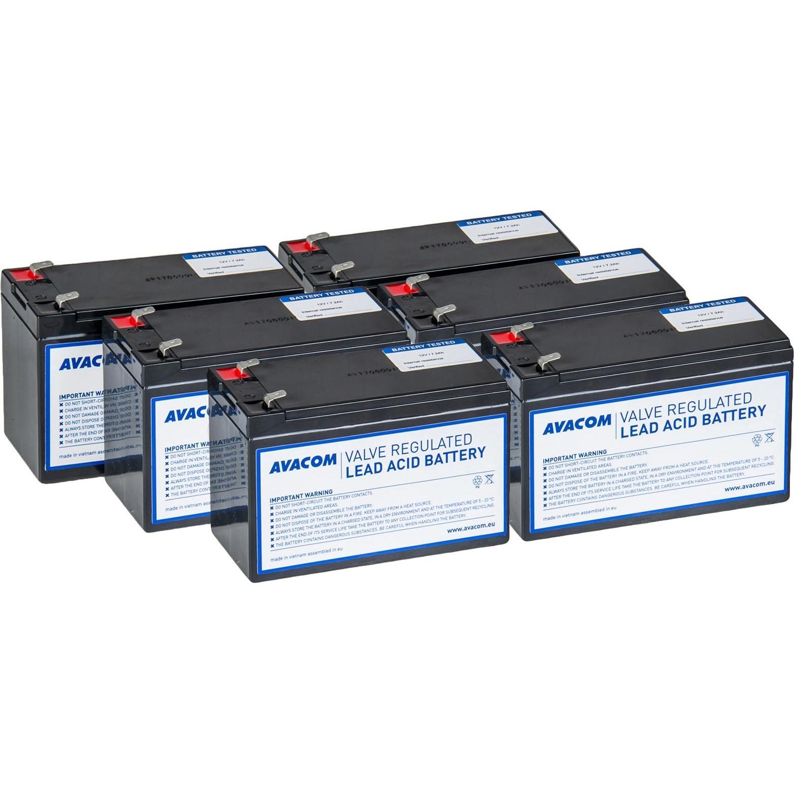 Long AVACOM baterie pro UPS CyberPower, EATON, Effekta, FSP Fortron ...