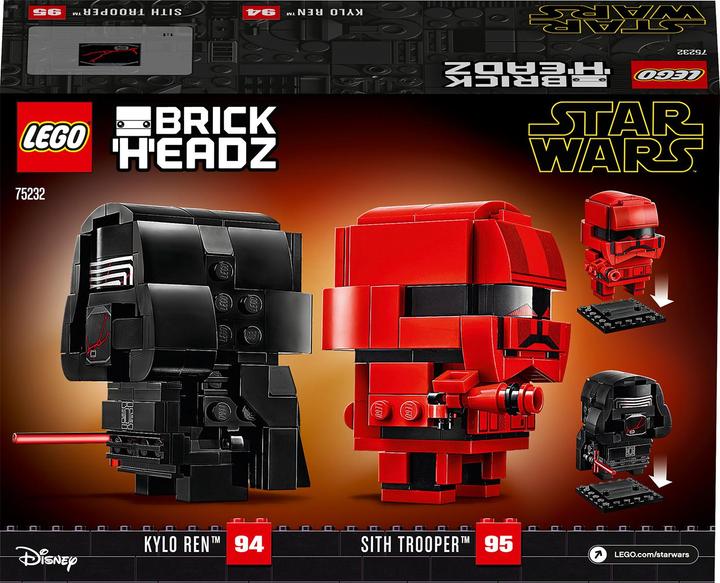 LEGO Brickheadz Kylo Ren & Sith Trooper 75232 - kaufen bei Galaxus