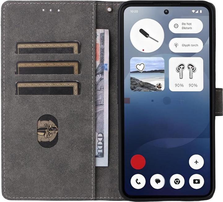 Cover-Discount Nothing Phone (3a) - Ledertasche mit RFID Blocker ...