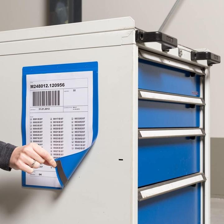 Valdemar Krog Magneettas met 2 magneetstrips A5, 25 stuks groen - Galaxus