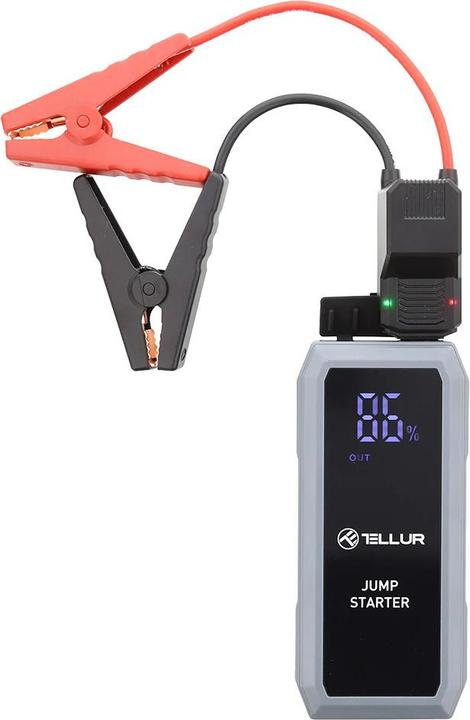 Tellur Portable Car Jump Starter, 1500A, Power Bank, 16800mAh, LED ...