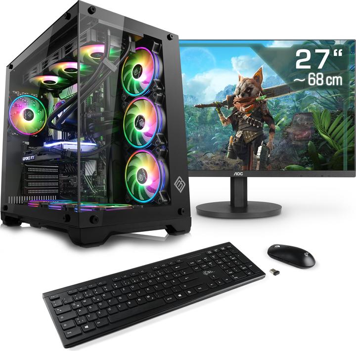 CSL Gaming PC M12000H, QWERTZ Layout (DE) - kaufen bei Galaxus