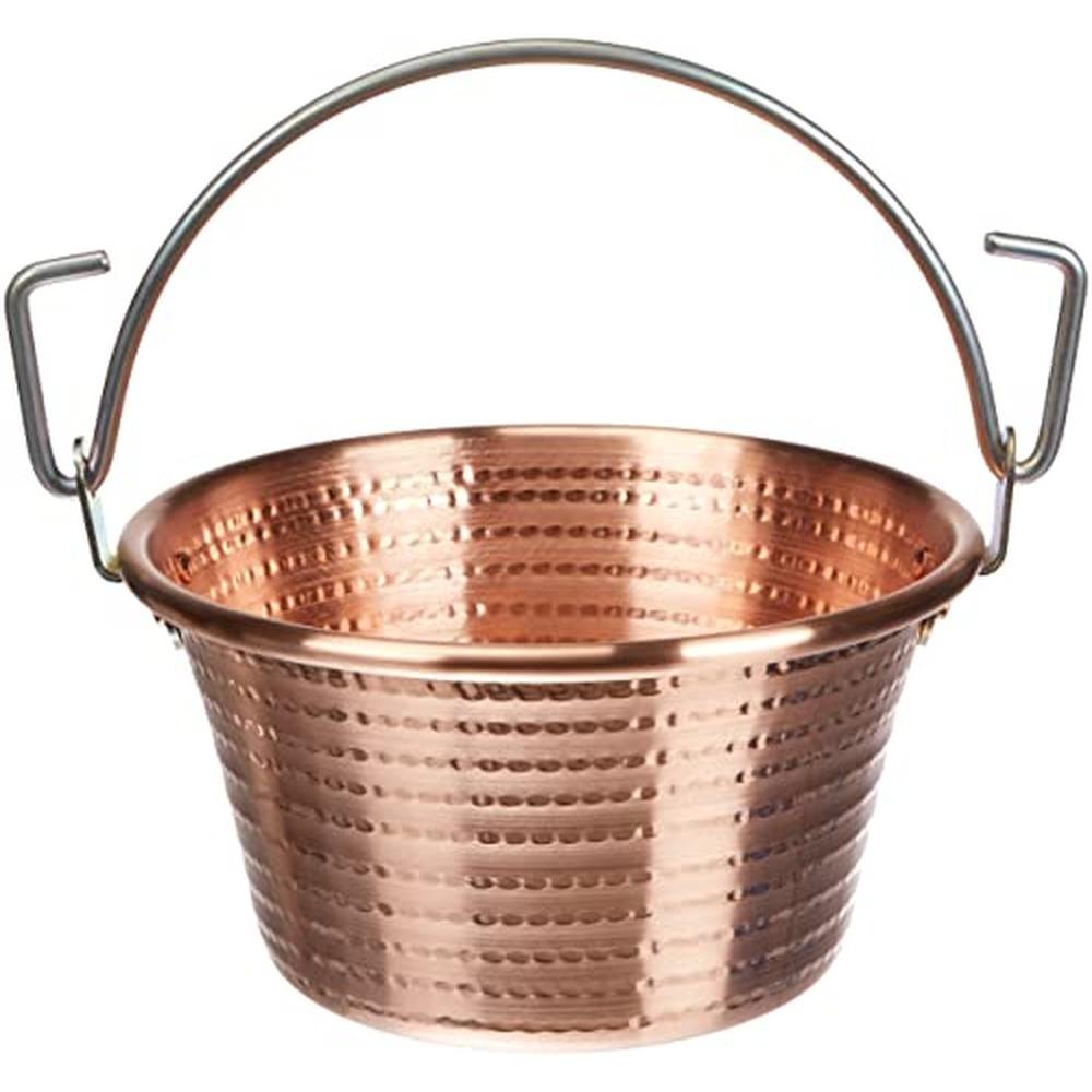 Pentole Agnelli Family Cooking boiler in copper with handle bracket br ...