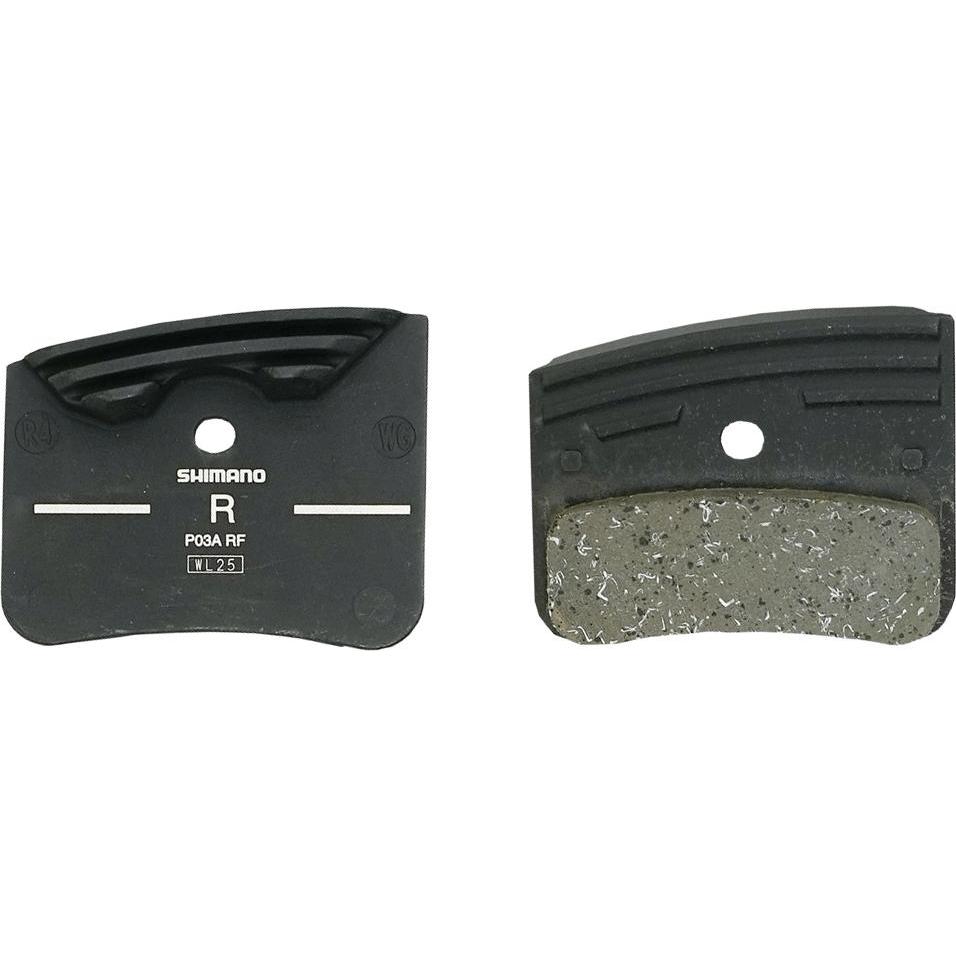 Shimano Bremsbeläge P03A Kunstharz mit Lamellen Paar - Galaxus
