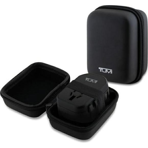 Tumi TUTA20WMSLK travel adapter 20W USB-C / 2xUSB-A black - Galaxus