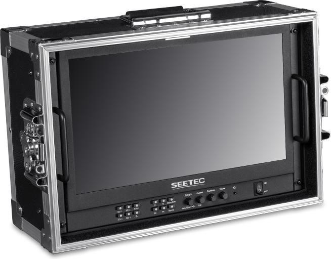 Seetec monitor ATEM156S-CO 15,6" W. SDI Carry-On FLight Koffer - Galaxus