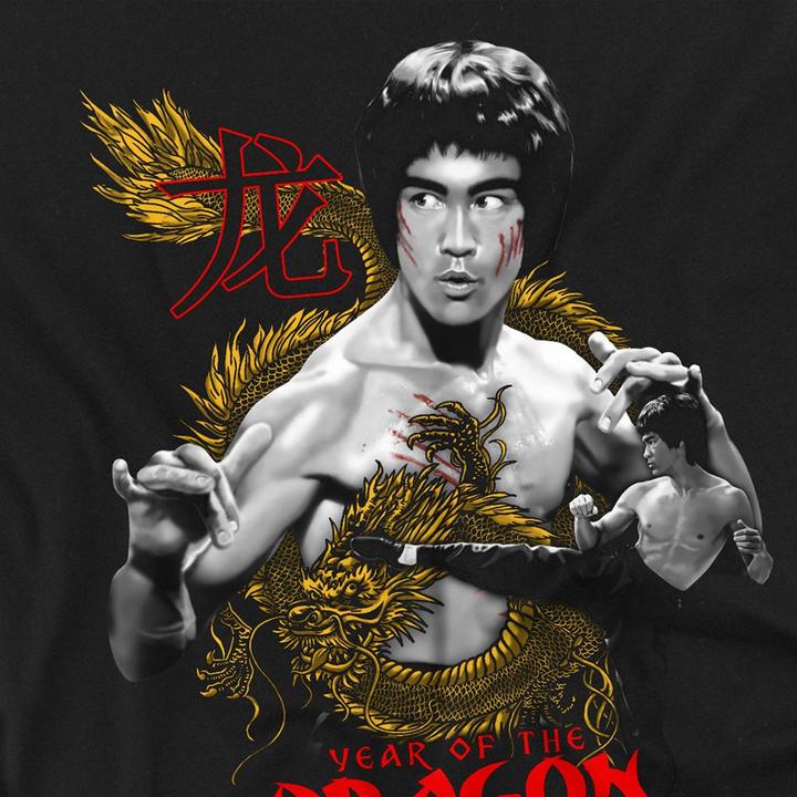 Bruce Lee Golden Year Of The Dragon TShirt (5XL) - kaufen bei Galaxus