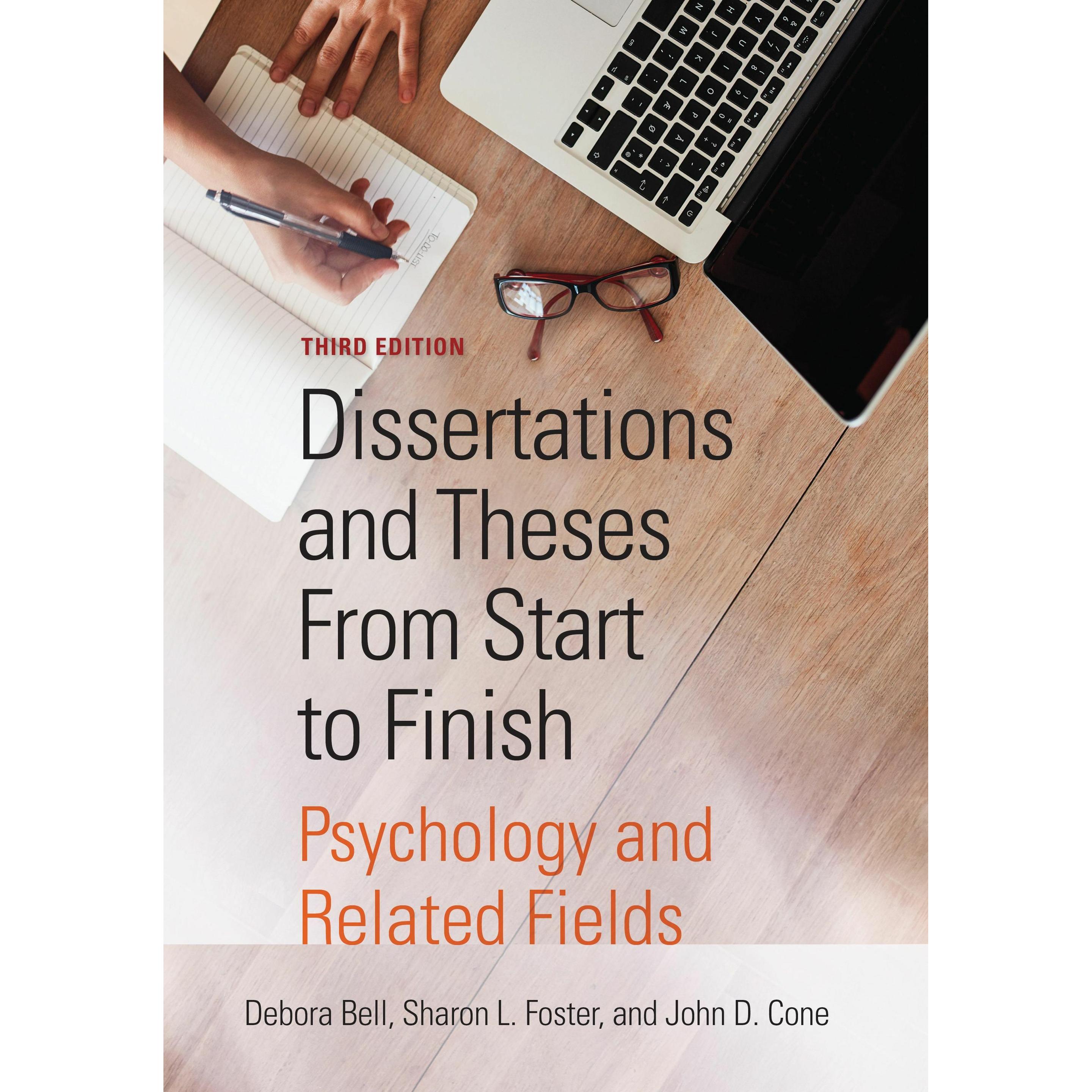 apa Dissertations and Theses from Start to Finish: Psychology and ...