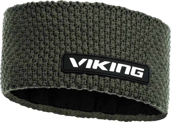 Viking Berg Stirnband für Erwachsene mit Windstopper Pro Style Dunkelgrün
