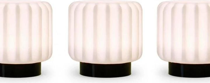 Atelier Pierre Junior Dentelles 9 Portable Table Lamp 3 pcs. Ø9 Black ...