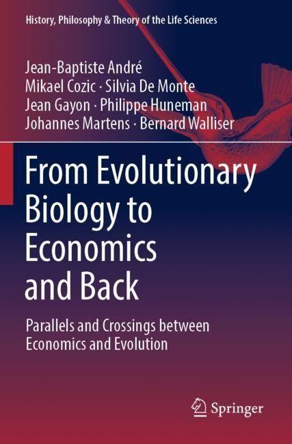 Springer From Evolutionary Biology to Economics and Back - Galaxus