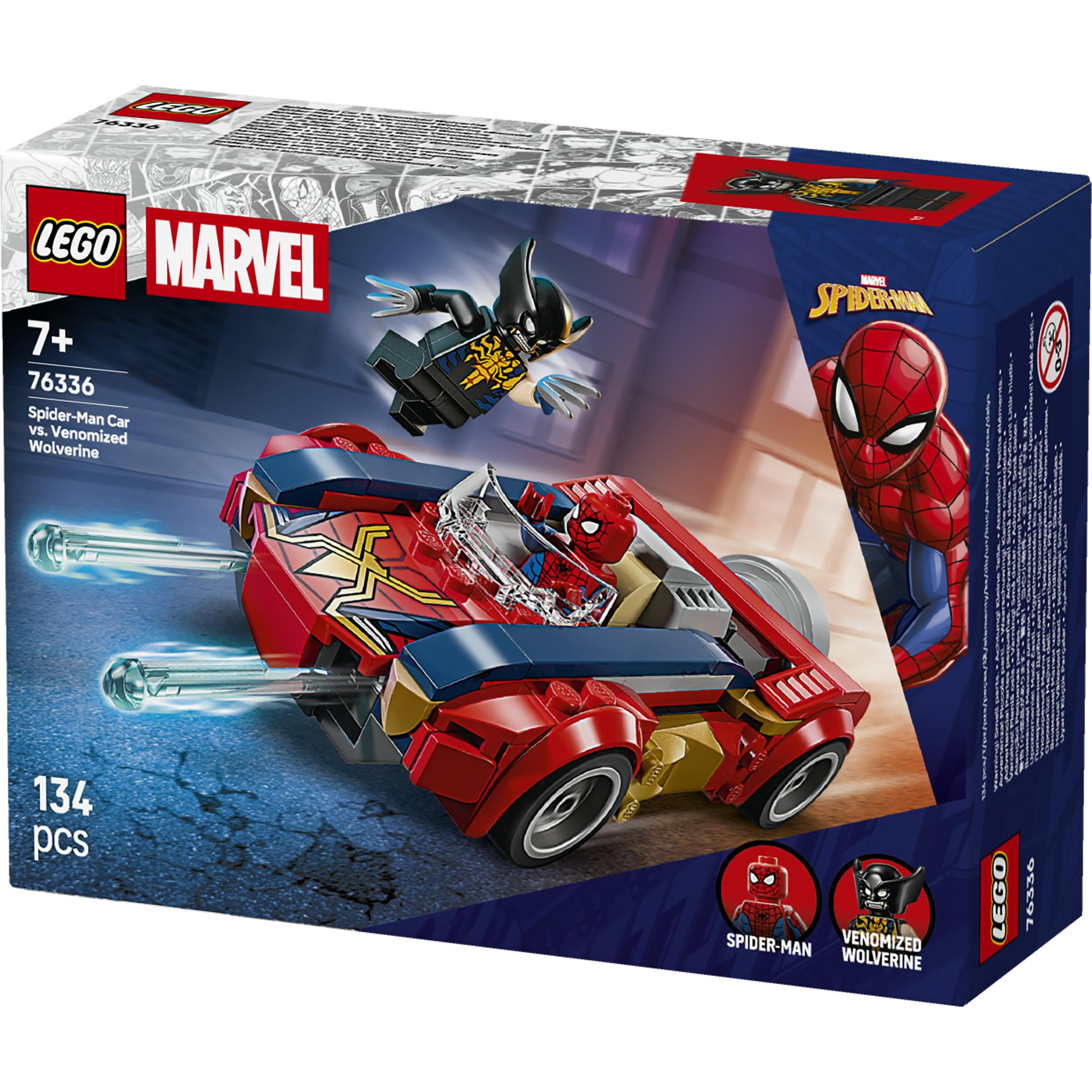LEGO Super Heroes Spider-Man Auto vs. Venomized Wolverine - Galaxus