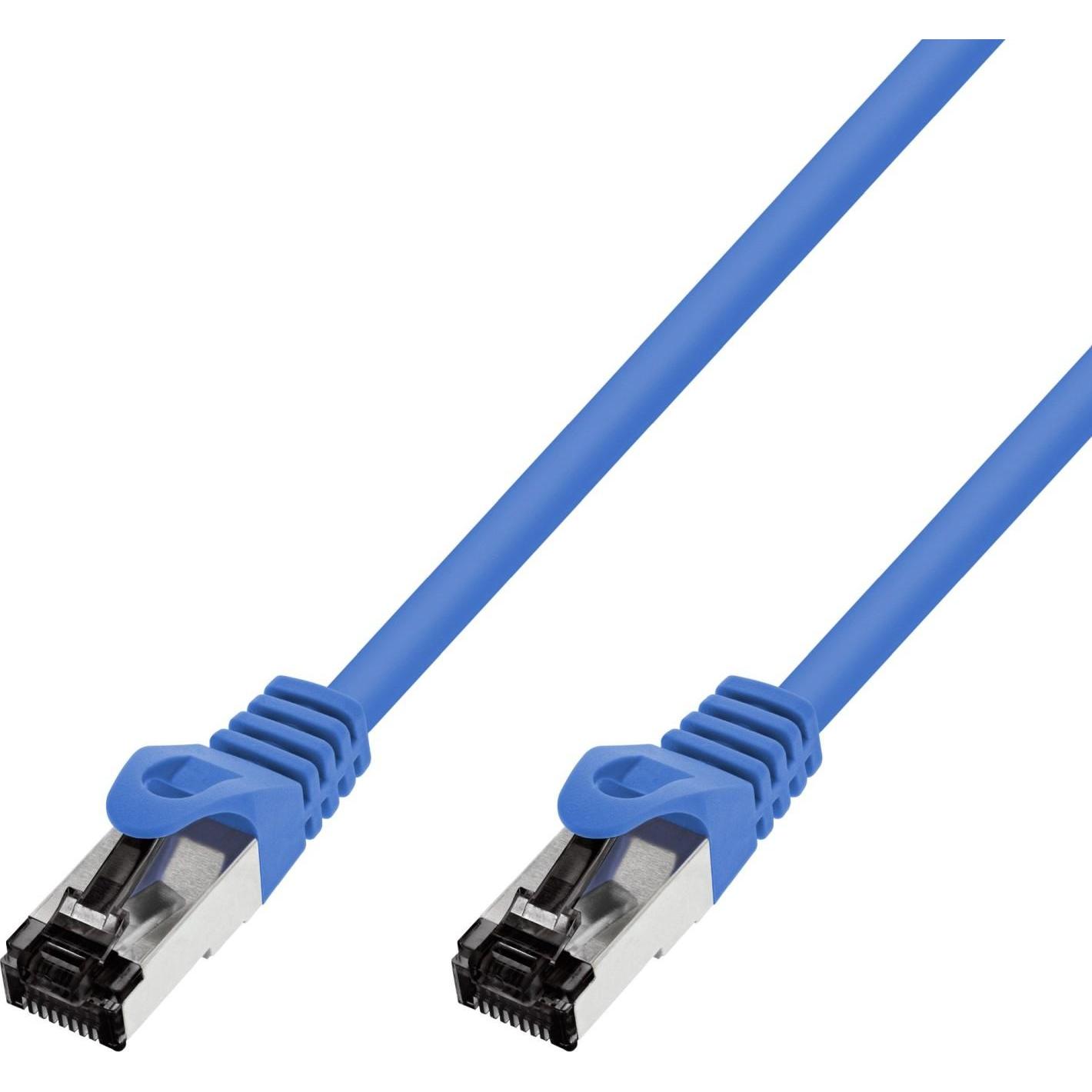 Extralink Cat.8.1 S/FTP 20m 40G LAN Patchkabel, Blau, Kupfer ...