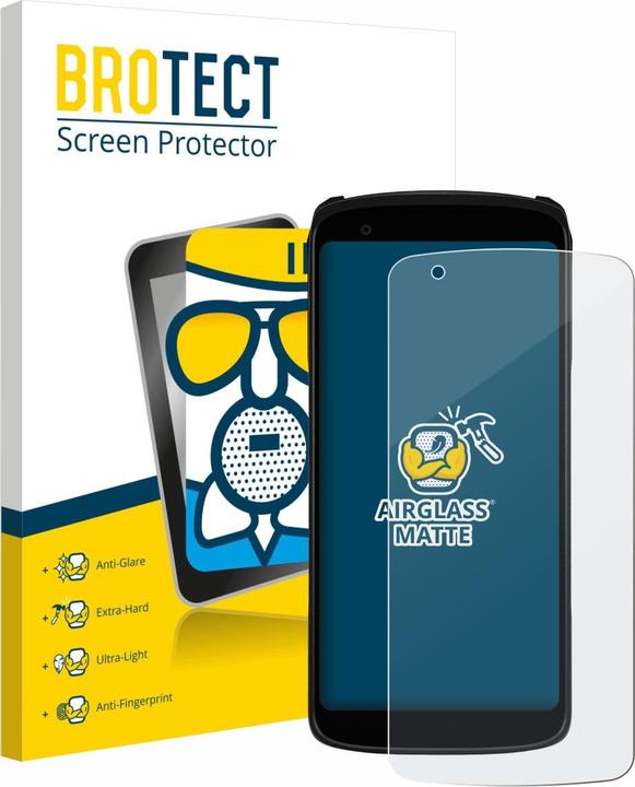 BROTECT Entspiegelungs Schutzglas für Zebra TC22R Schutzfolie Panzer ...