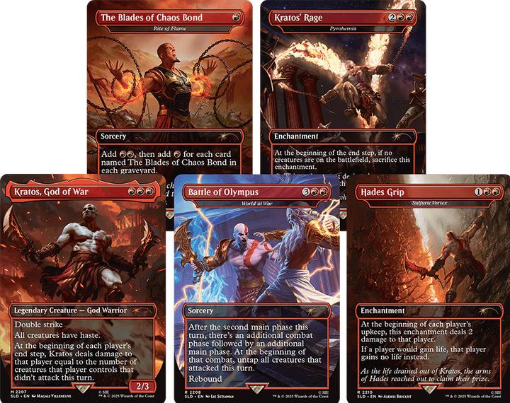 Wizards of the Coast Magic ENG Secret Lair X God Of War: Greek ...