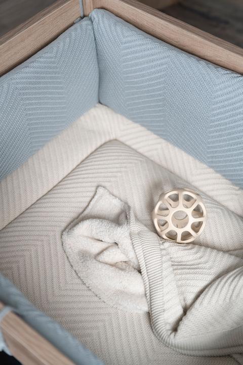 Baby's only Laufgitter Nestchen Grace nordic blue (4 cm) - Galaxus