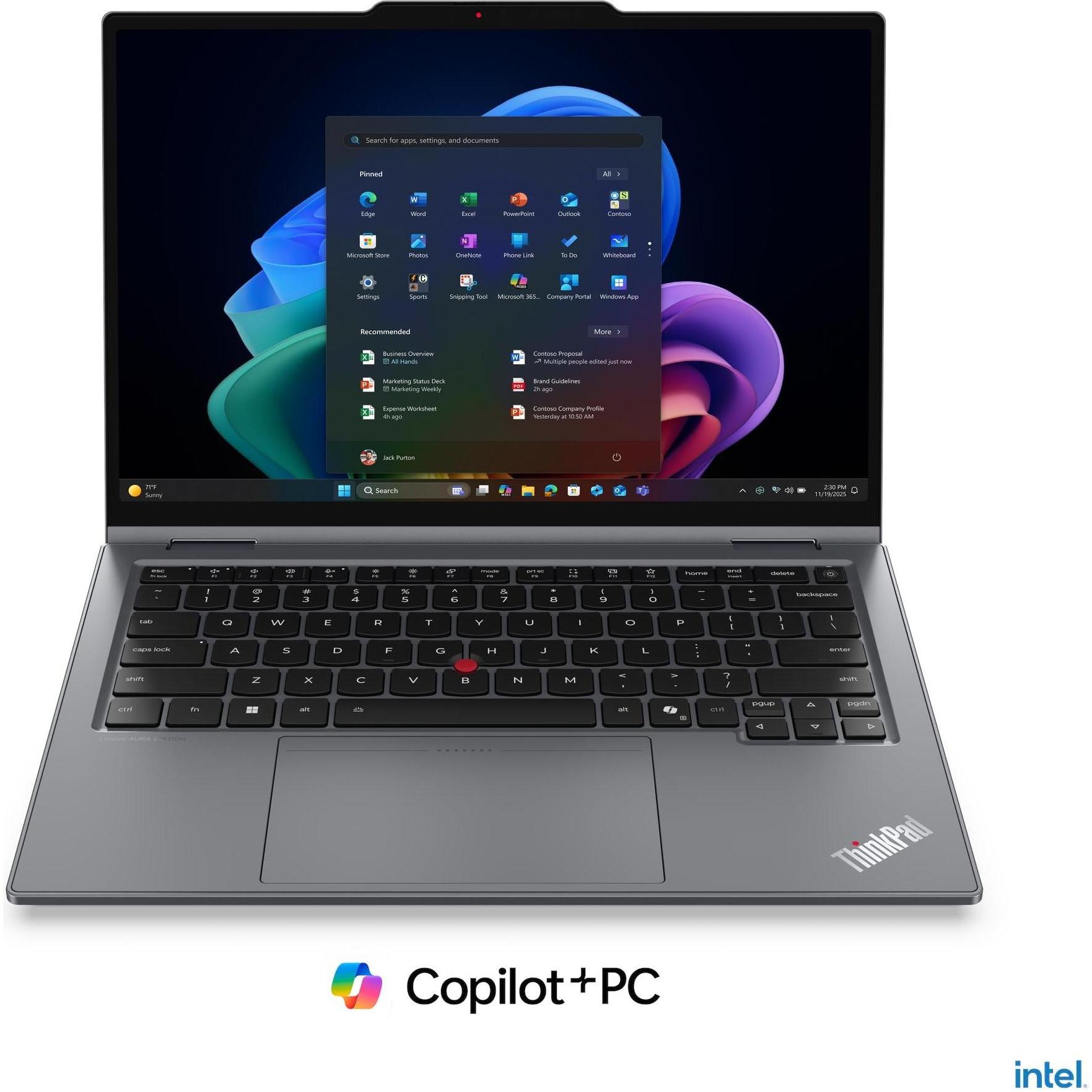 Lenovo ThinkPad X1 2-in-1 Gen 11 Aura Edition (14", 512 GB, 32 GB, CH ...