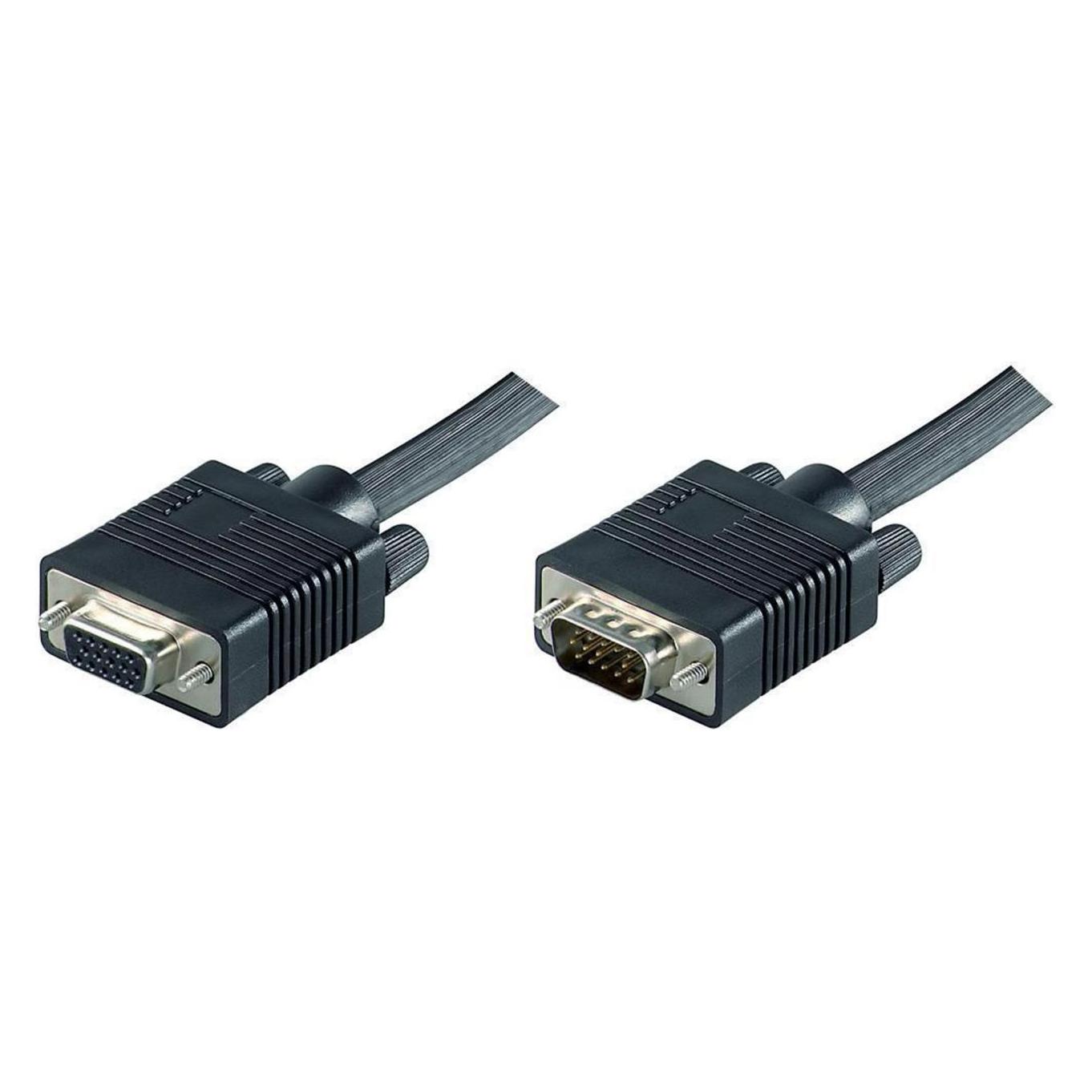 MicroConnect MONGH2B 2m VGA (D-Sub) VGA (D-Sub) Schwarz VGA-Kabel (2 m ...