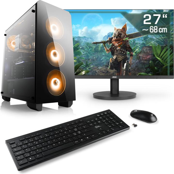 CSL Gaming PC M11510H, QWERTZ Layout (CH) - kaufen bei Galaxus