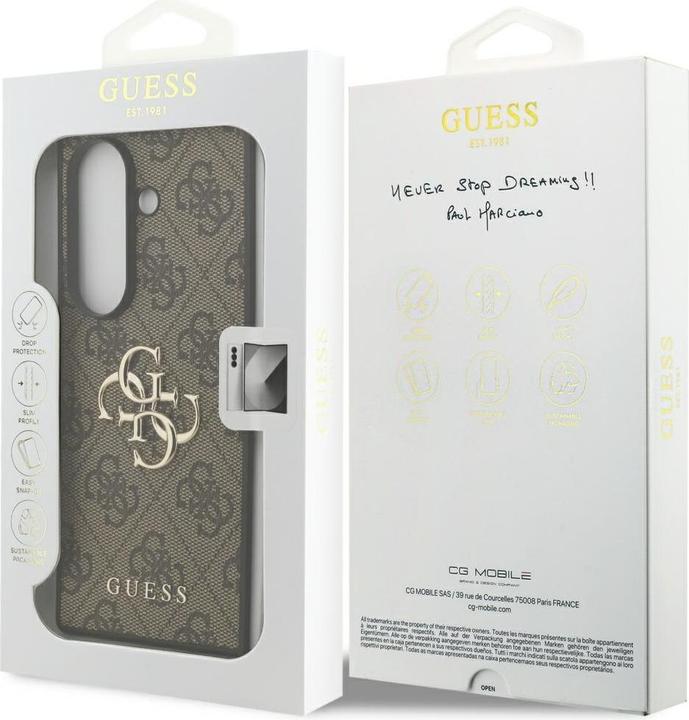 Guess - Hardcase 4G Big Logo (GUHCZFD74GMGBR) - Samsung Galaxy Z Fold7 ...