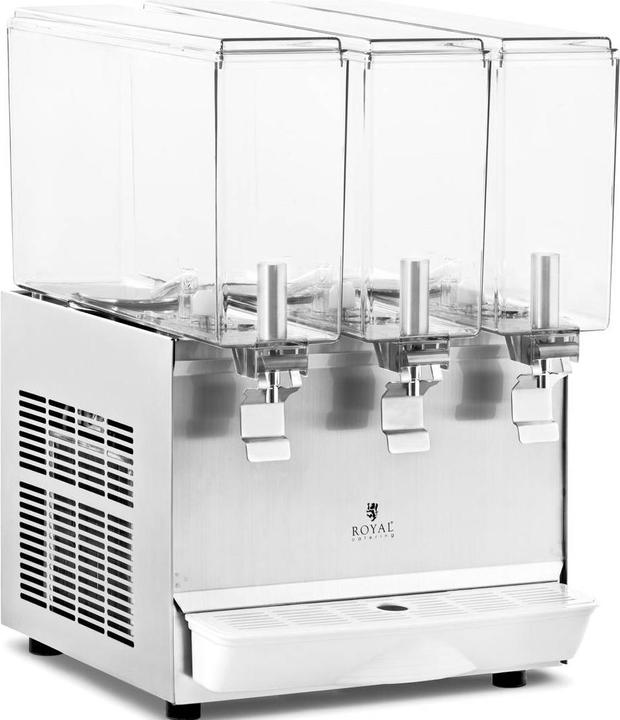 Royal Catering Juice Dispenser - 3 x 10 L - - cooling system - Galaxus