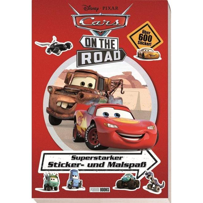 Panini Disney/PIXAR Cars On The Road Super Strong Sticker and Colouring ...