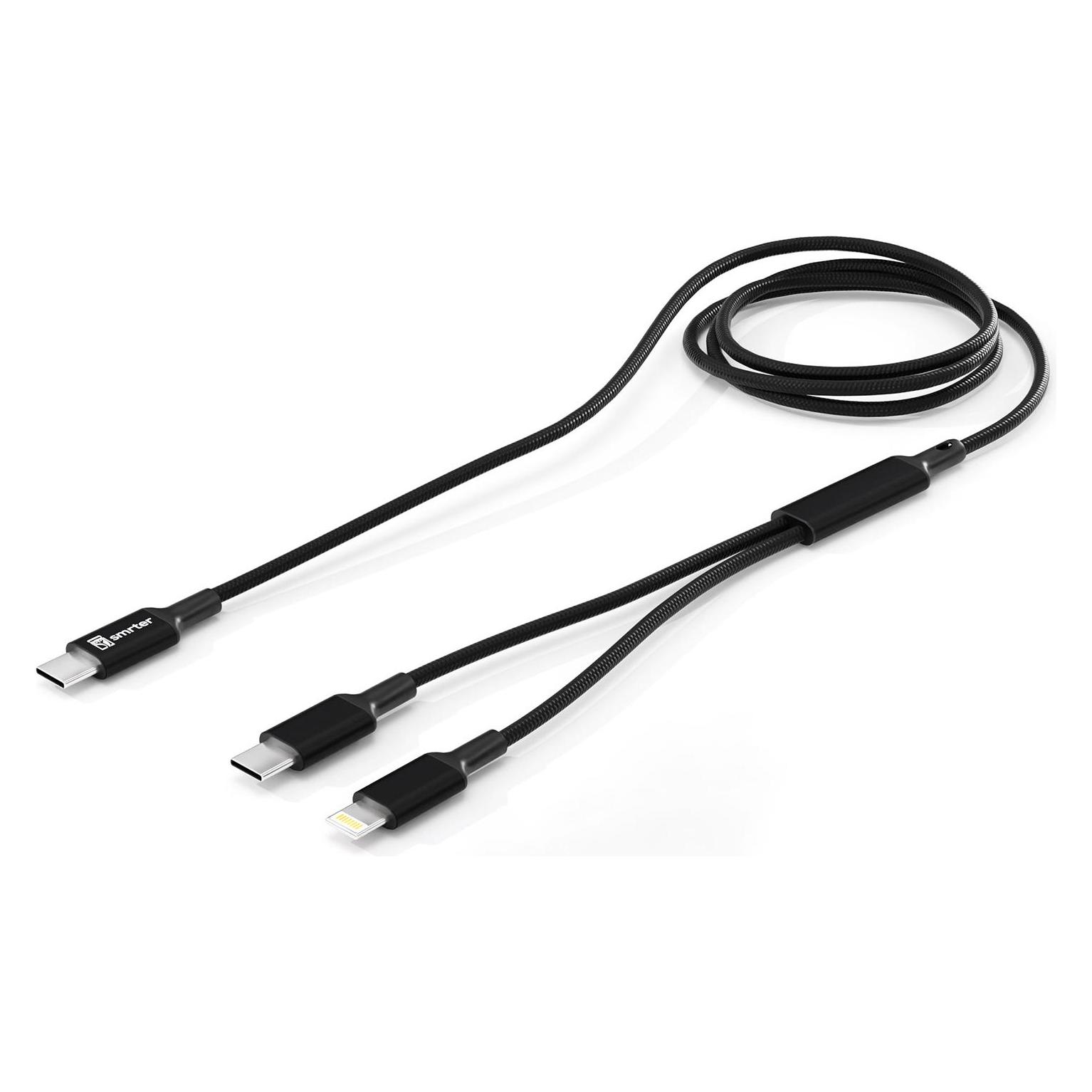 Smrter Hydra DUO 1,2 Meter Ladekabel USB-C auf USB-C und Apple ...