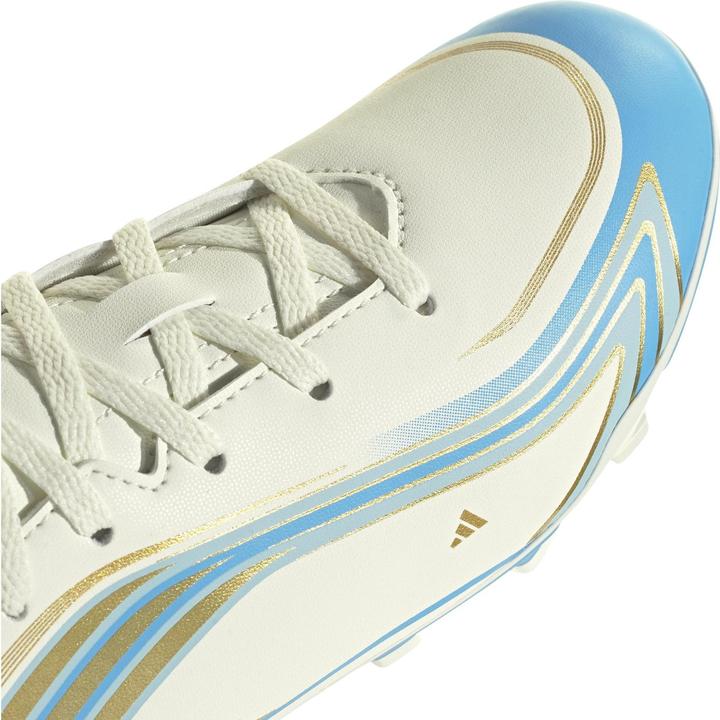 Adidas F50 Messi Club Firm Ground / MG Kinder Beige/Ivory, 31