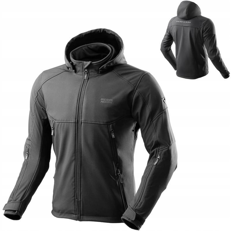 Rebelhorn Slash Jacket Mens Motorcycle Jacket 1Pack Black XXL - Galaxus