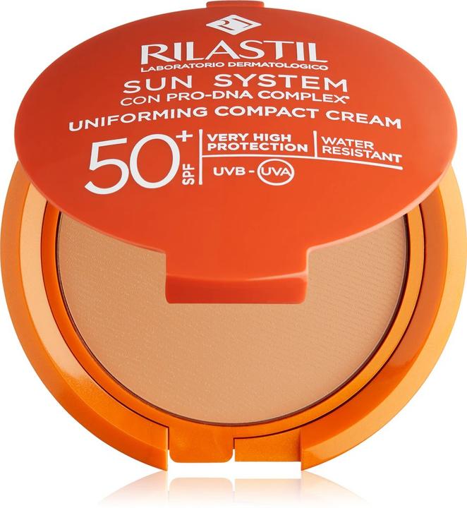 Rilastil Sun System Uniform Compact Creme Spf50 Farbton 02 Dore 10g