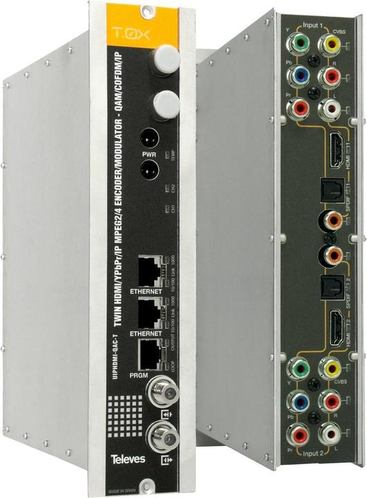 Televes TWIN - Modulator UIPHDMI-QAC-T T-0X 2 x HDMI/IP - Galaxus