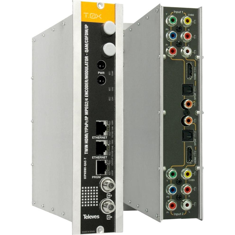 Televes TWIN - Modulator UIPHDMI-QAC-T T-0X 2 x HDMI/IP - Galaxus