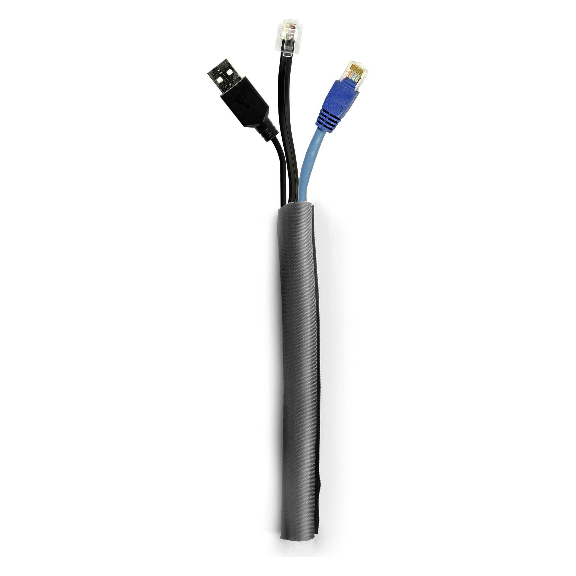 Multibrackets M Universal Cable Sock Self Wrapping Black - Galaxus