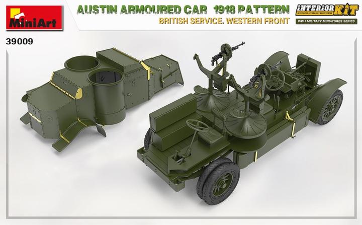 Mini art Austin Armoured Car 1918 Pattern. British Service. Western ...