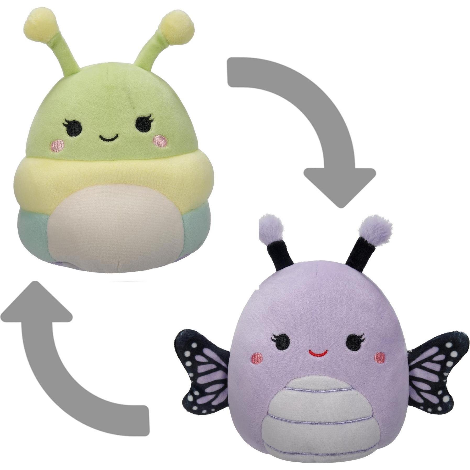 Jazwares Squishmallows - 13 cm P18 Plush - Flip A Mallows - Rutabaga ...