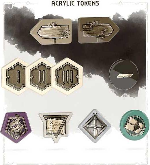 Go on Board The Witcher Pfad des Schicksals - Acrylic Tokens - Galaxus