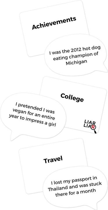 Dyce Games Liar Liar - The Game of Truths and Lies (Englisch)