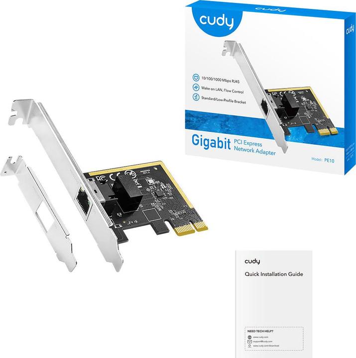 Cudy PE10 network card Internal Ethernet - kaufen bei Digitec - Digitec