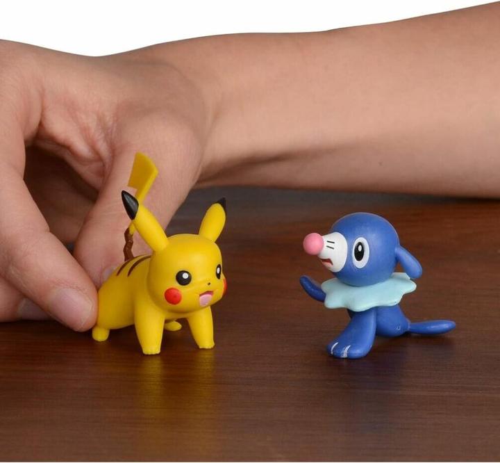 Jazwares Pokémon Battle Figure Set Figure 2-Pack Pikachu, Popplio - Galaxus