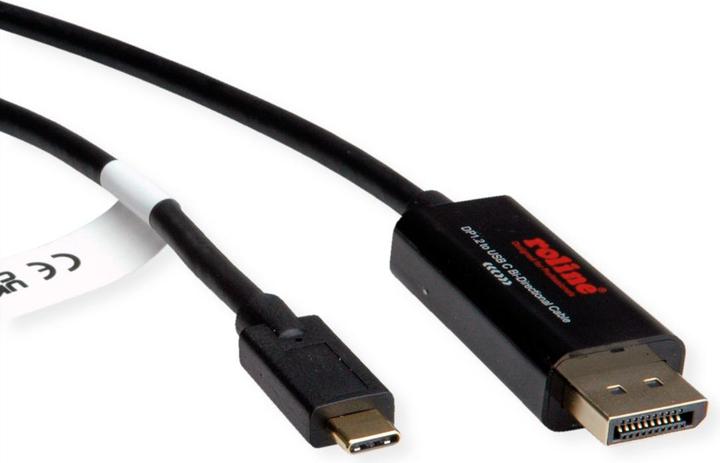 Roline USB type C - DisplayPort, v1.2, câble adaptateur bidirectionnel ...