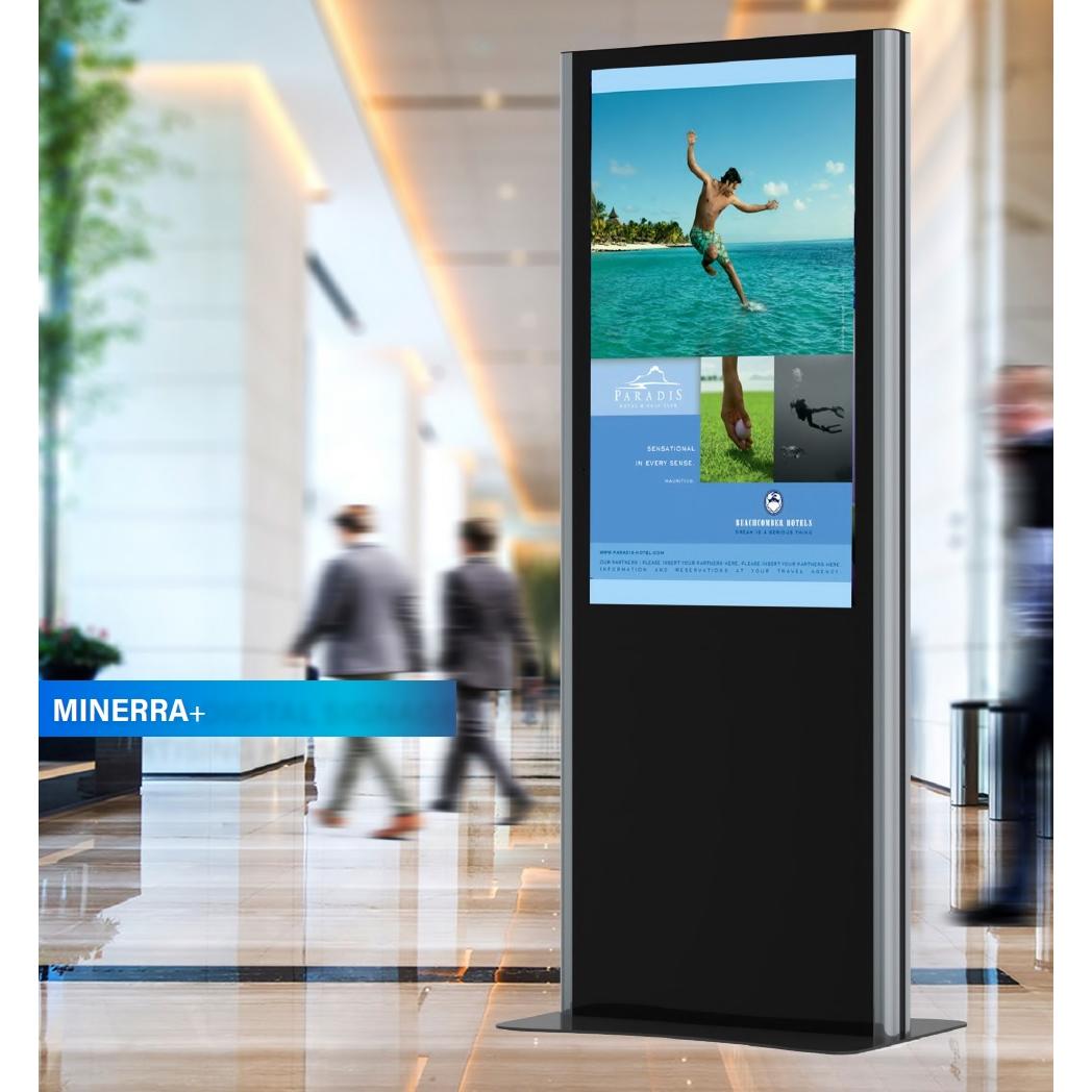 DSS Indoor Monitor Box, Stele Portrait, 55", schwarz - Galaxus