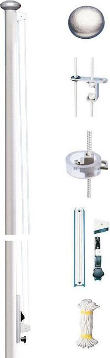 Keller Fahnen Fahnenmast-Komplettset Deluxe ohne Bodenhülse - Galaxus