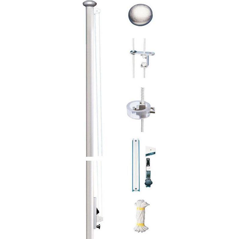 Keller Fahnen Fahnenmast-Komplettset Deluxe ohne Bodenhülse - Galaxus