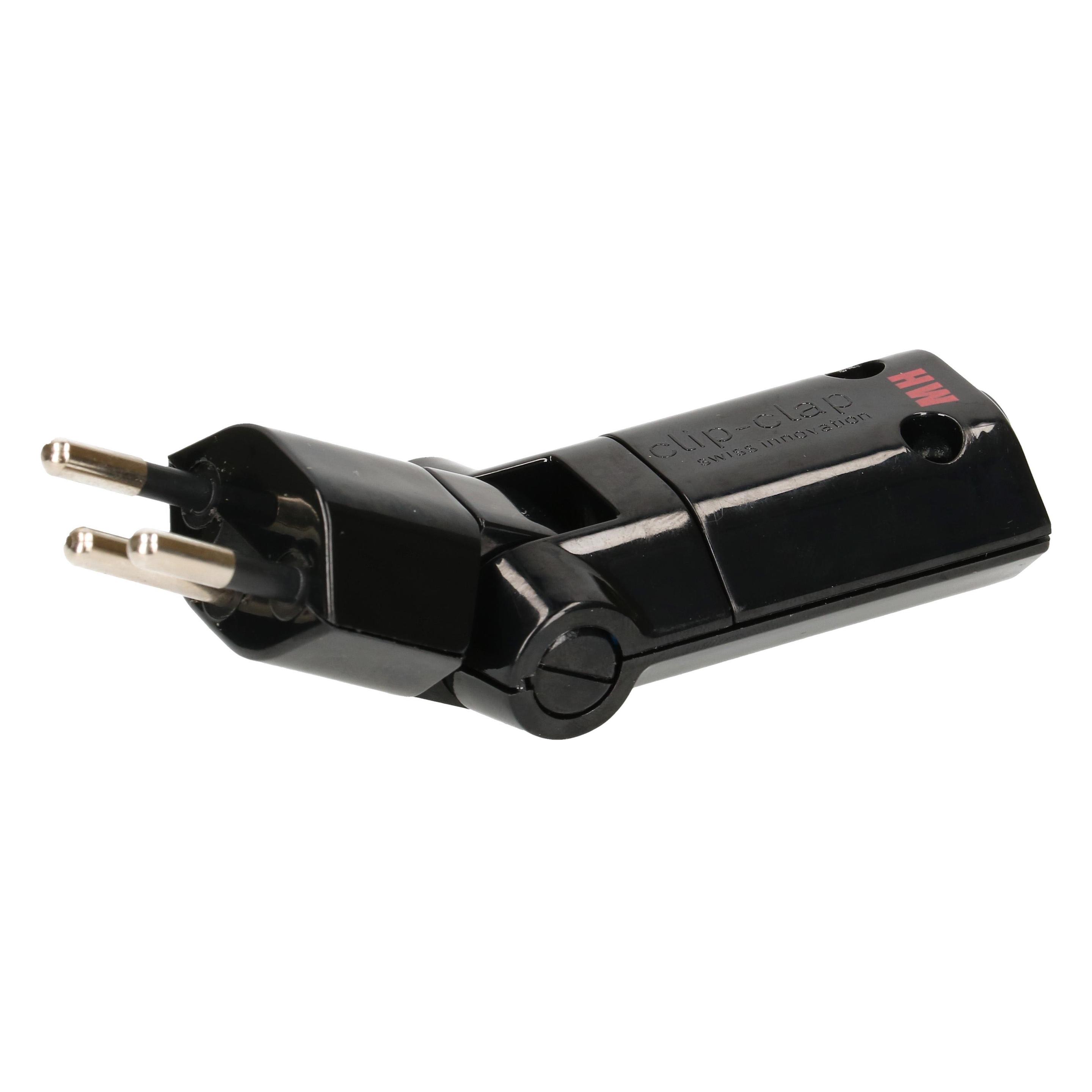 Max Hauri clip-clap Stecker wiederanschliessbar drehbar - Galaxus