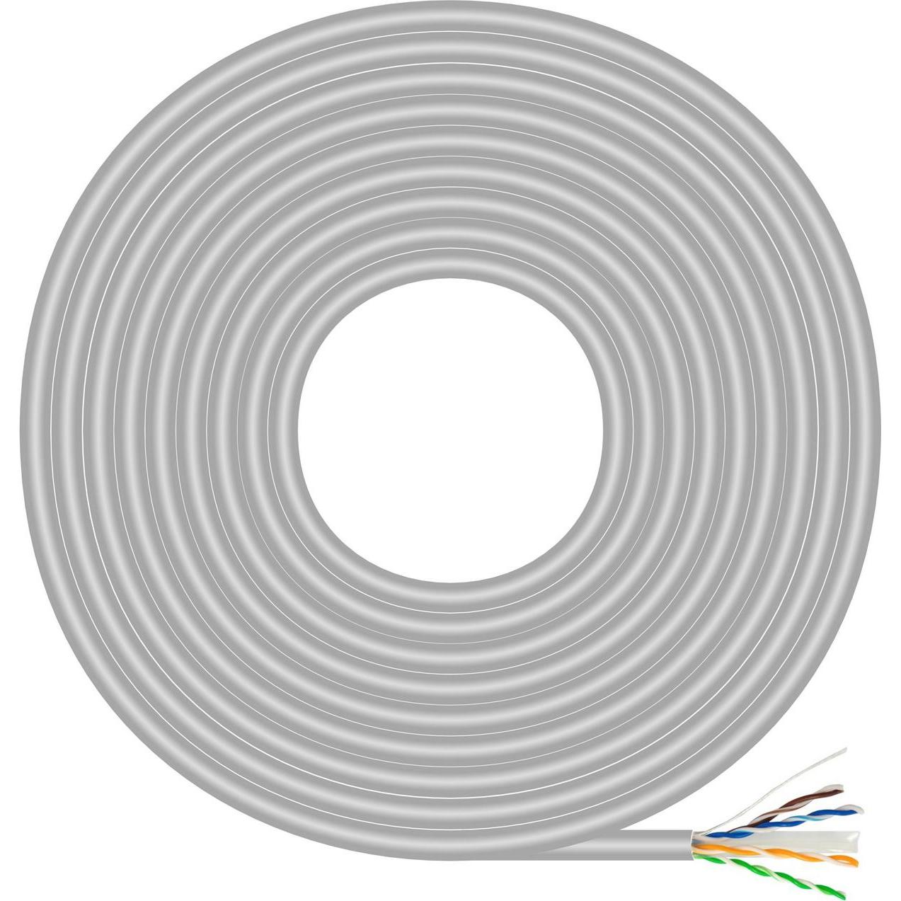 Aisens BOBINA CABLE RED RJ45 CAT.6 UTP RIGIDO CCA 305M GRIS - Digitec