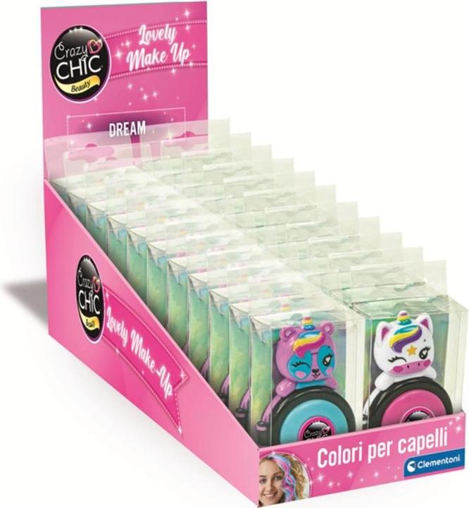 Clementoni Crazy Chic - Colori per Capelli Dream (Expo 22pz) - Galaxus