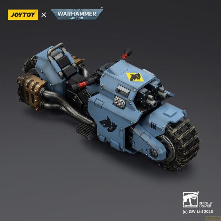 Joy Toy Warhammer 40,000 Raider-pattern Combat Bike Space Wolves with ...