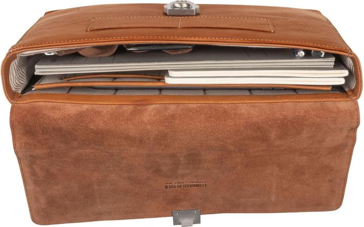 Leonhard Heyden Bergamo Aktenmappe Leder 37 cm Laptopfach - Digitec