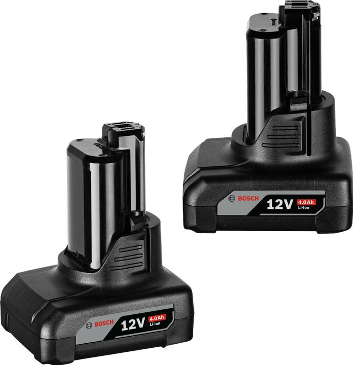 Bosch Professional Zubehör Bosch Akku-Starter-Set GBA 12 Volt / 2x 4,0 ...