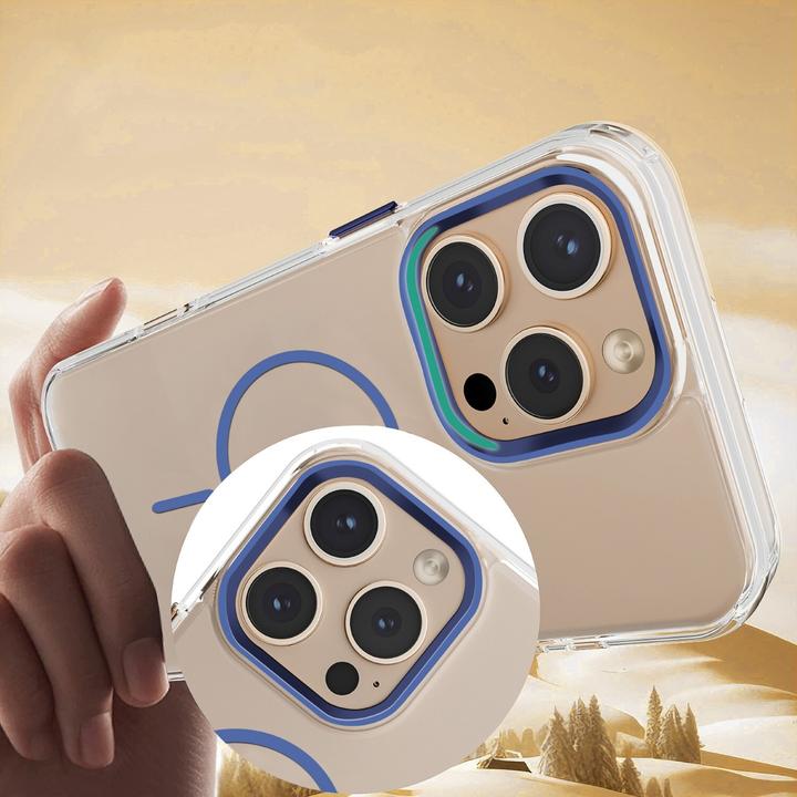 OEM Clear Thin Mag case for iPhone 17 Air blue - kaufen bei Digitec